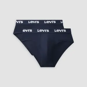 LEVI'S Repeat Logo Brief 2 Pack - Blue
