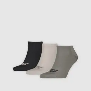 LEVI'S Batwing Low Cut Socks 3 Pack - Black