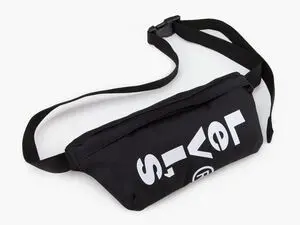 LEVI'S Small Banana Sling Wordmark By - Black