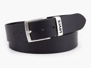 LEVI'S Ashland Leather Belt - Black
