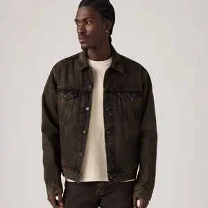 LEVI'S Classic Denim Trucker Jacket - Brown