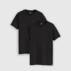 LEVI'S Slim Crewneck Tee 2 Pack - Black