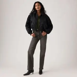 LEVI'S Ribcage Full-length Denim Trousers