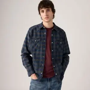 LEVI'S Barstow Standard Fit Western Shirt - Black