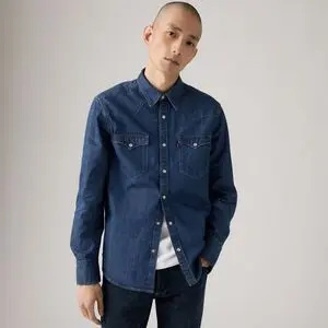LEVI'S Barstow Western Standard Fit Shirt - Blue