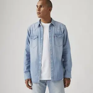 LEVI'S Barstow Western Standard Fit Shirt - Blue