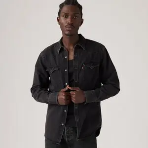 LEVI'S Barstow Standard Fit Western Shirt - Black