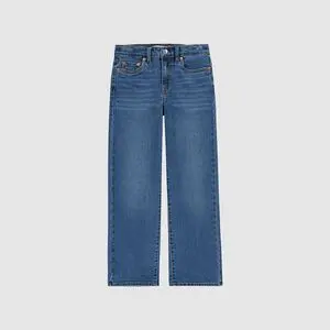 LEVI'S Wide Leg Denim Trousers - Blue