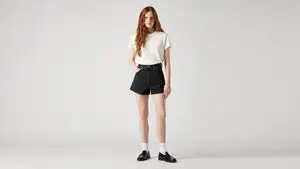 LEVI'S High Waisted Mom Shorts