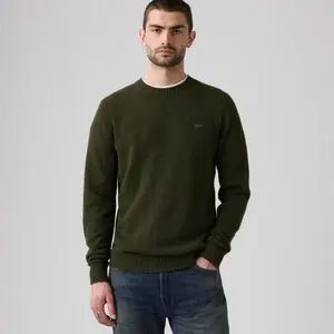 LEVI'S Housemark Pullover Sweater - Black