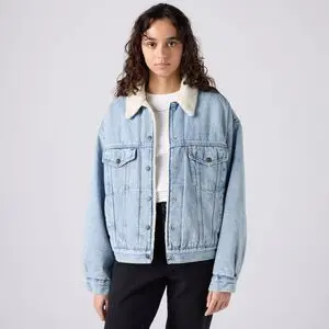 LEVI'S Sherpa Trucker Jacket - Blue
