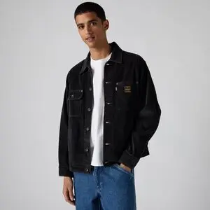 LEVI'S Corduroy Sunrise Trucker Jacket - Black