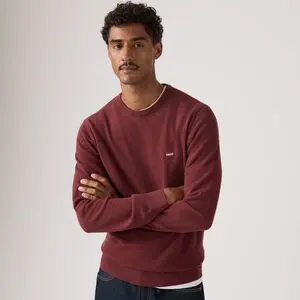 LEVI'S Housemark Lightweight Pullover Sweater - Red