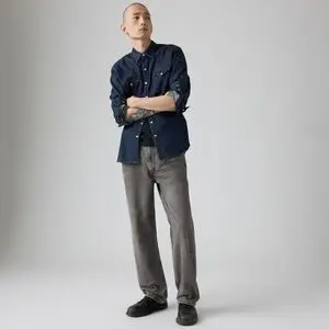 LEVI'S 565 Loose Straight Jeans - Grey