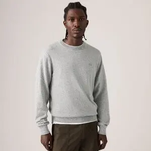 LEVI'S Lightweight Housemark Sweater - Grey