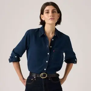 LEVI'S Darlene Utility Shirt - Blue