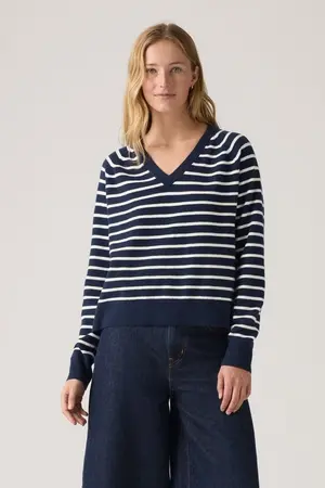 LEVI'S Supersoft V Neck Pullover Sweater