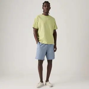 LEVI'S Cotton Linen Boxer Shorts - Blue