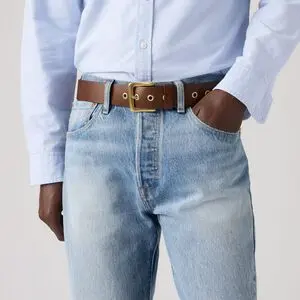 LEVI'S Maverick Eyelet Belt - Brown