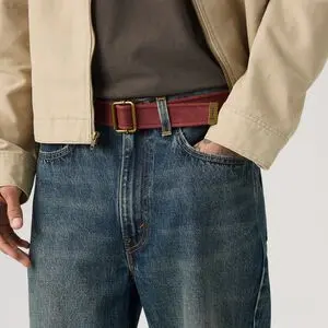 LEVI'S Cotton Web Belt - Red