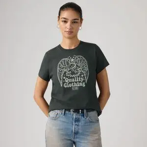 LEVI'S Graphic Embellished Crewneck T-shirt