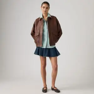 LEVI'S Godet Mini Lightweight Skirt