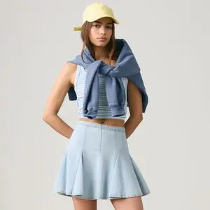 LEVI'S Godet Mini Lightweight Skirt - Blue