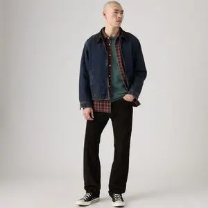 LEVI'S 555 Relaxed Straight Corduroy Trousers - Brown