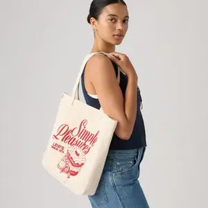 LEVI'S Everyday Graphic Tote - Red