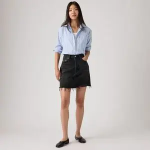 LEVI'S Deconstructed Skirt - Black