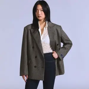 LEVI'S Double Breasted Wool Blazer
