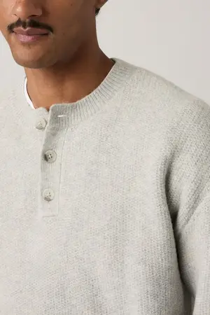 LEVI'S Woodacre Henley Sweater
