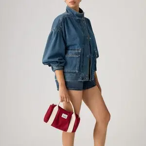 LEVI'S Harley Small Barrel Bag Red