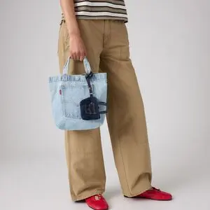 LEVI'S Mini Back Pocket Tote Charm - Blue