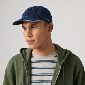 LEVI'S Denim Baseball Cap - Blue