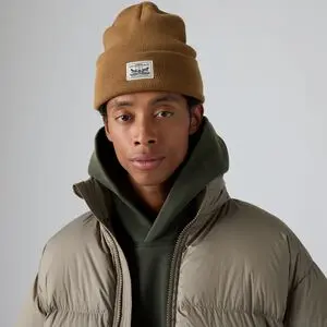 LEVI'S Levi's Embarcadero Beanie Brown