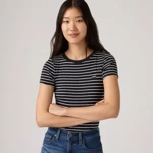 LEVI'S Hayes Striped T-shirt - Black