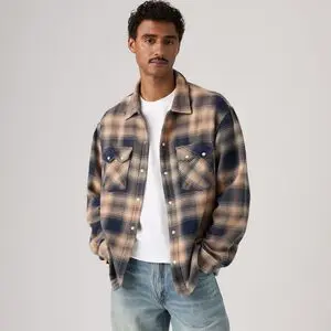 LEVI'S Boxy Western Shirt - Brown