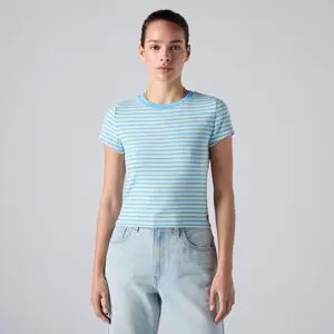 LEVI'S Levi's Essential Cropped Ribbed Baby Tee