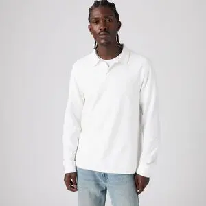 LEVI'S Long Sleeve Original Polo - White