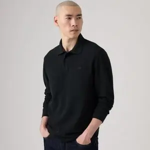 LEVI'S Long Sleeve Original Polo - Black