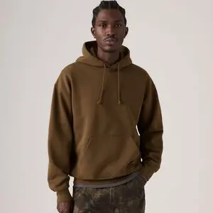 LEVI'S Workwear Pullover Hoodie - Brown