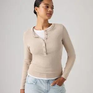 LEVI'S Essential Long Sleeve Henley