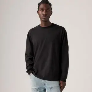 LEVI'S Long Sleeve Workwear Tee - Black