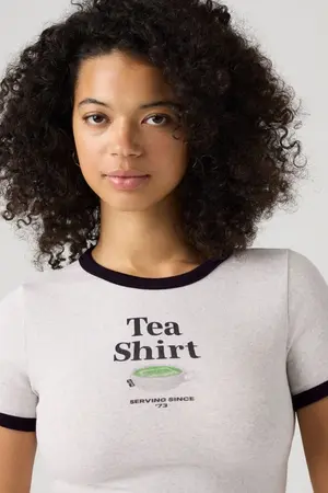LEVI'S Graphic Hayes Cropped Tee