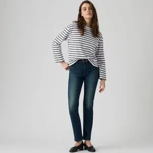LEVI'S High-rise Slim Denim Trousers