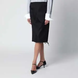 Prada Pencil Skirt In Re-nylon