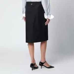 Prada Pencil Skirt In Re-nylon