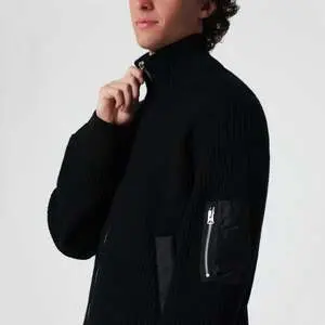 Sacai Fisherman Wool Knit Cardigan