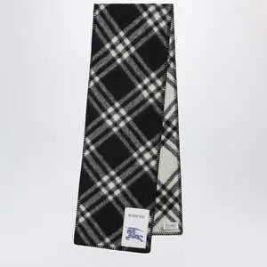 Burberry Check Wool Scarf